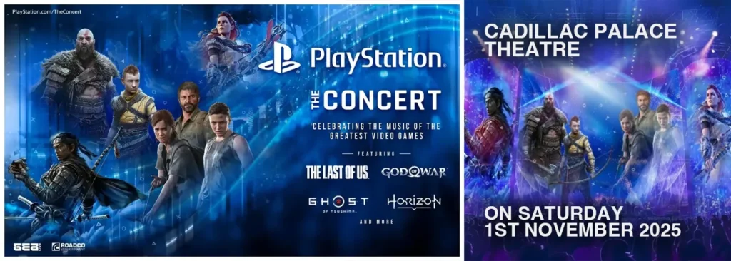 PlayStation the Concert Tickets | 1 November 2025 | Cadillac Palace